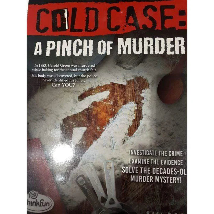 Cold Case - A Pinch of Murder - Game – Yarrawonga Fun and Games. Unique ...