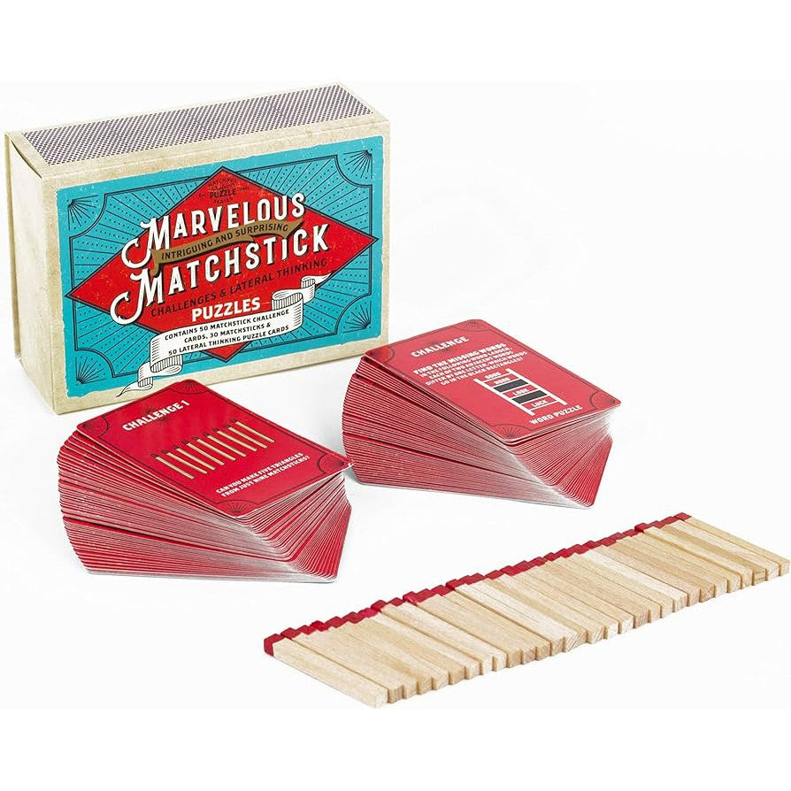 Magnificent Matchstick Puzzles – Yarrawonga Fun and Games. Unique Toys ...